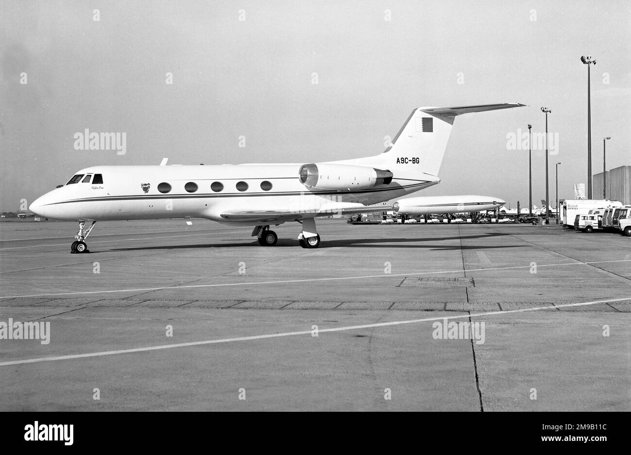 Grumman G-1159 Gulfstream II A9C-BG (msn 202), of the Bahrain Royal ...