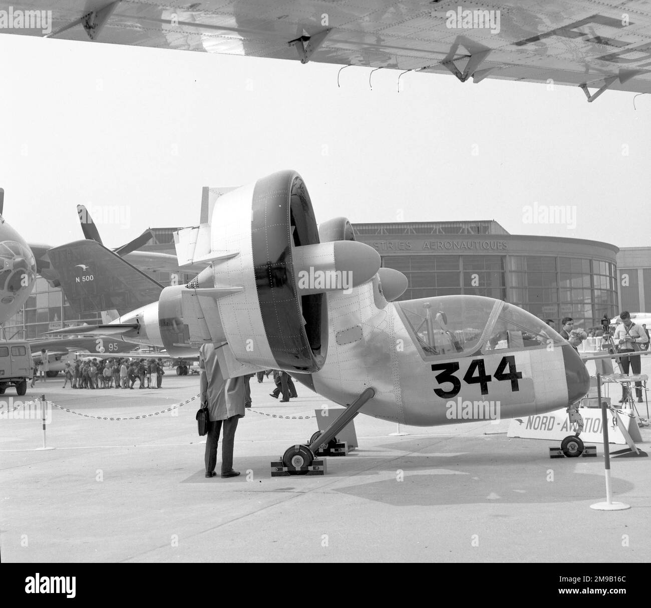 Nord Aviation N 500 Cadet (msn 001), at the Paris Air Show held at Le ...