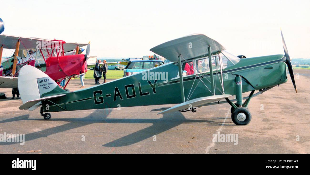 de Havilland DH.87B Hornet Moth G-ADLY (msn 8020, impressed as W9388 ...