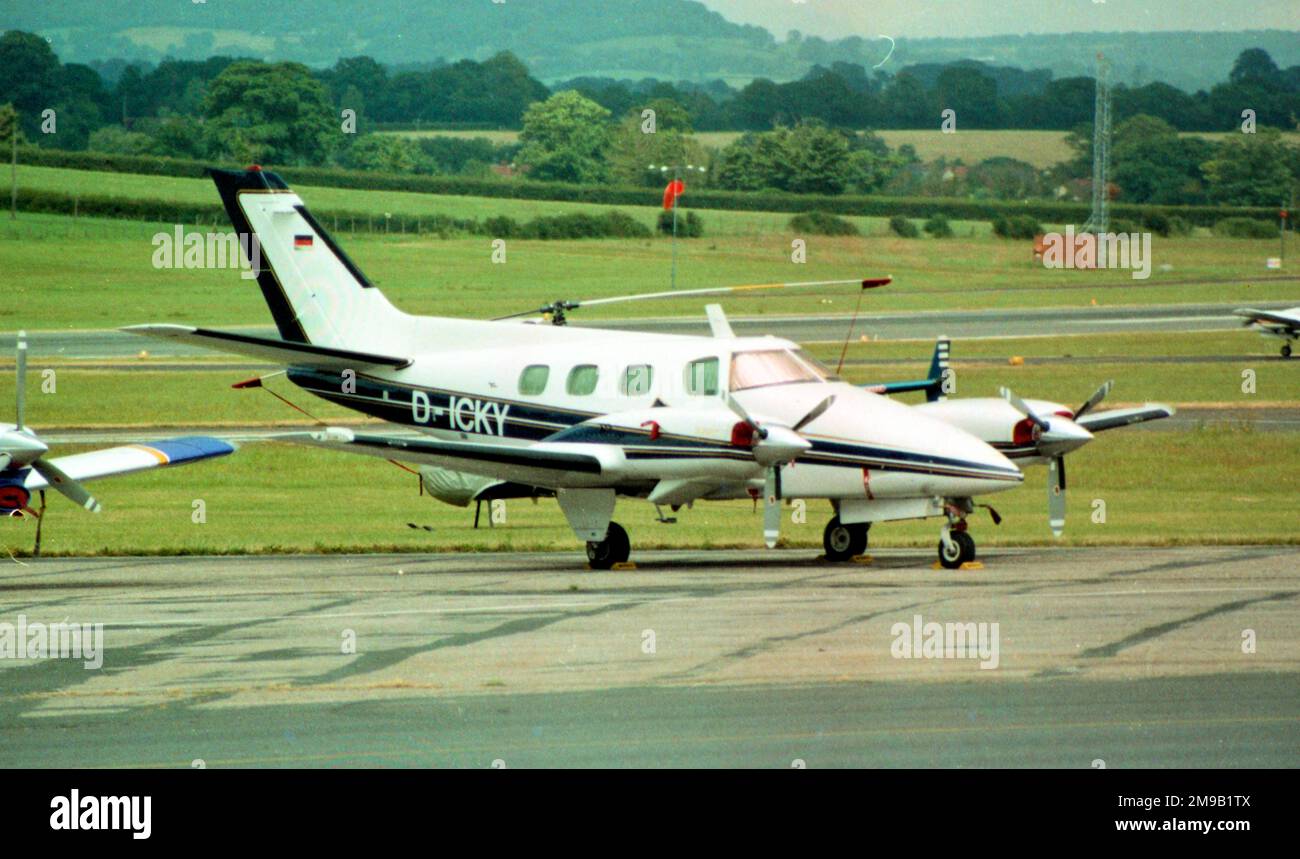 Beechcraft B60 Duke D-ICKY (msn P-342 Stock Photo - Alamy