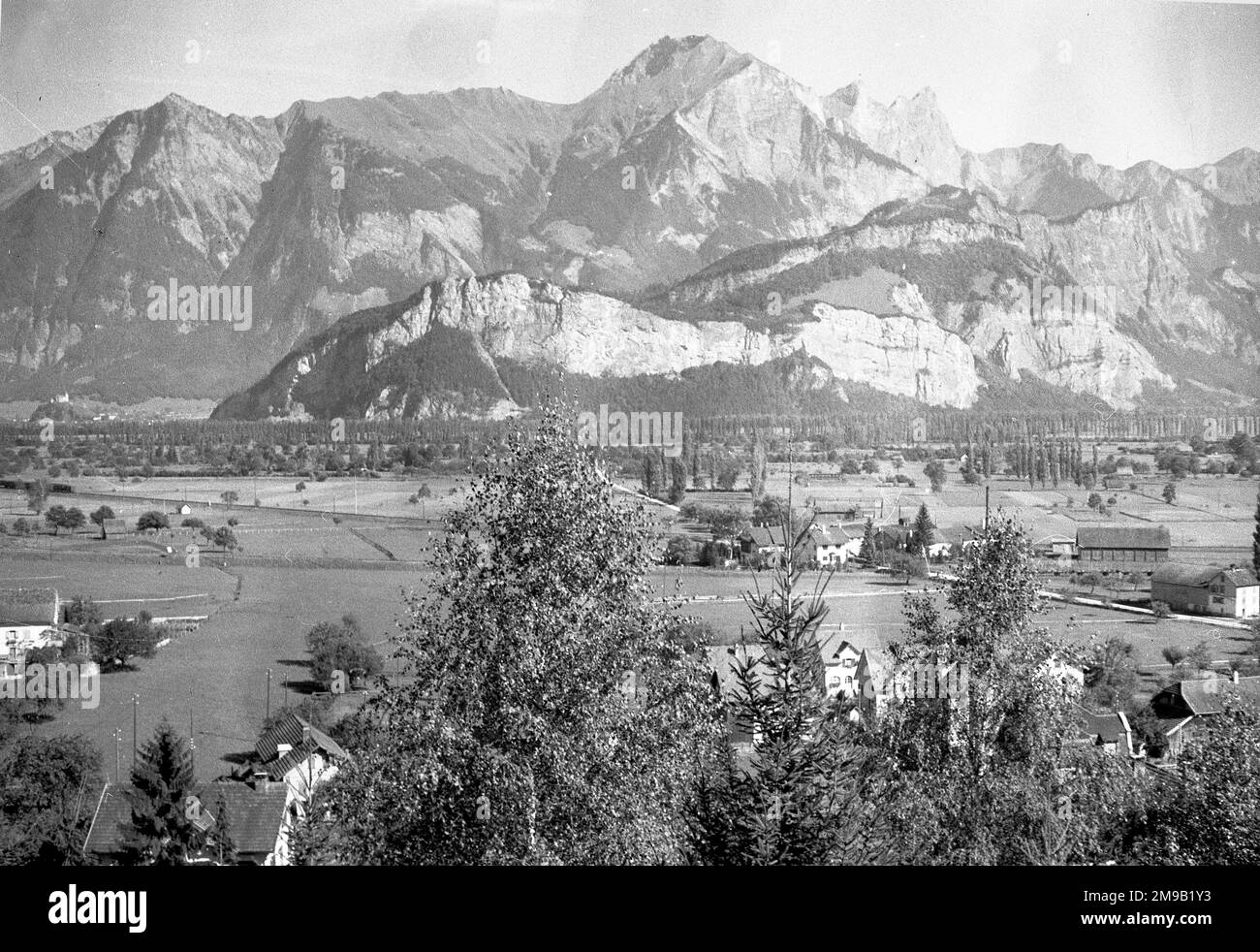 Alpine alps Black and White Stock Photos & Images - Alamy
