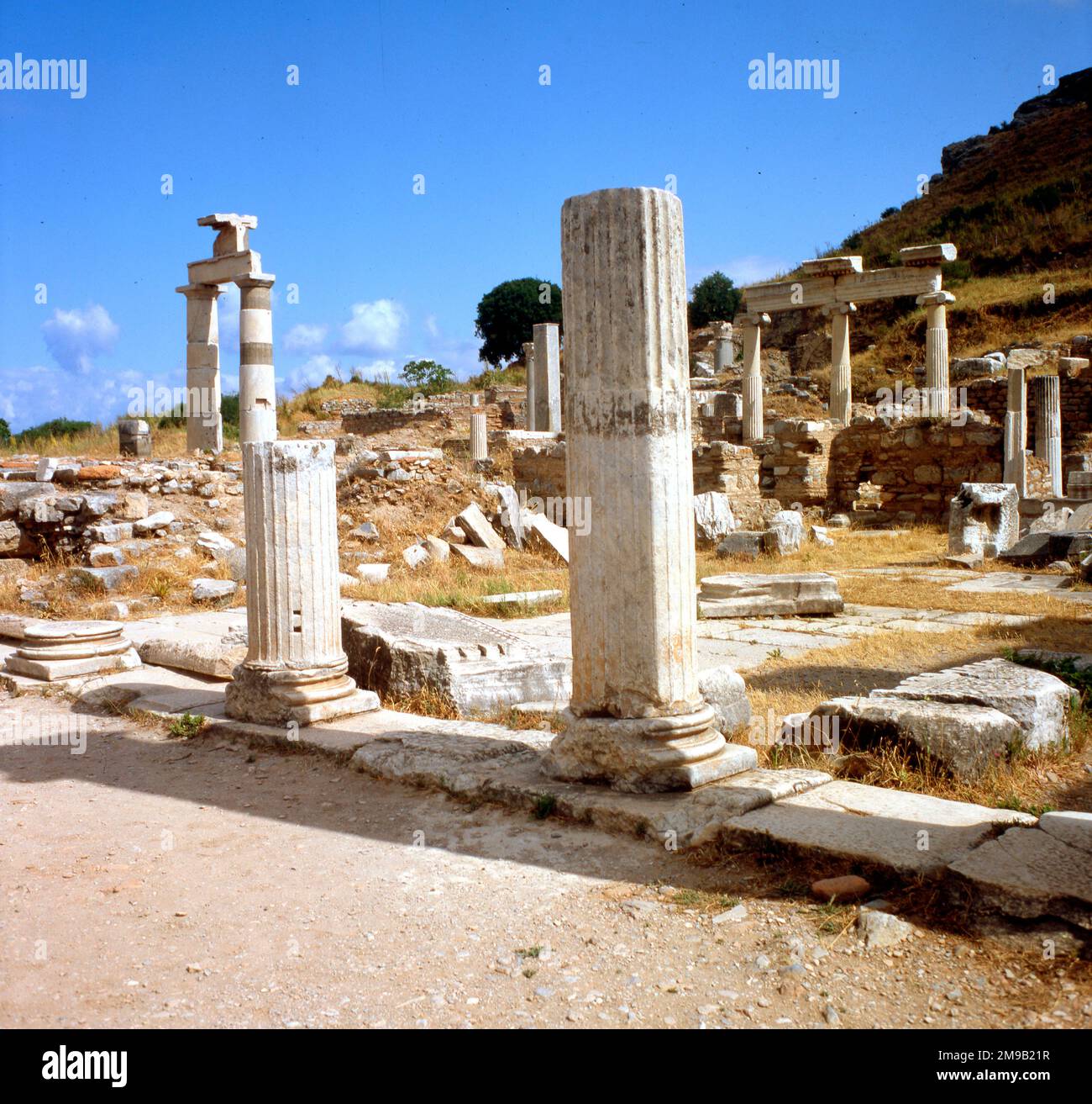 The ruins of Ephesus (Efus), in Izmir province, Turkey Stock Photo - Alamy