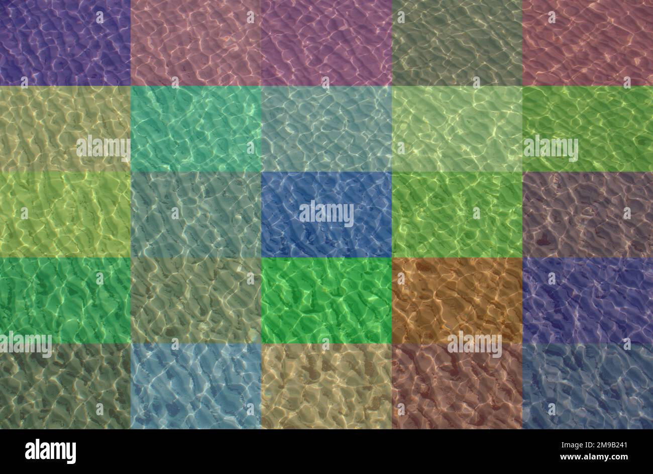 Squares design in pastel colors abstract background Stock Photo - Alamy