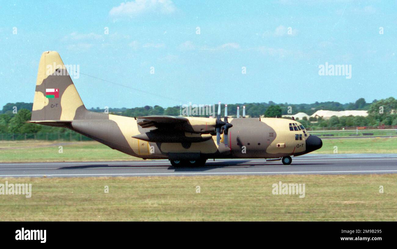 Royal Air Force of Oman - Lockheed C-130H Hercules 502 (msn 4916), at ...