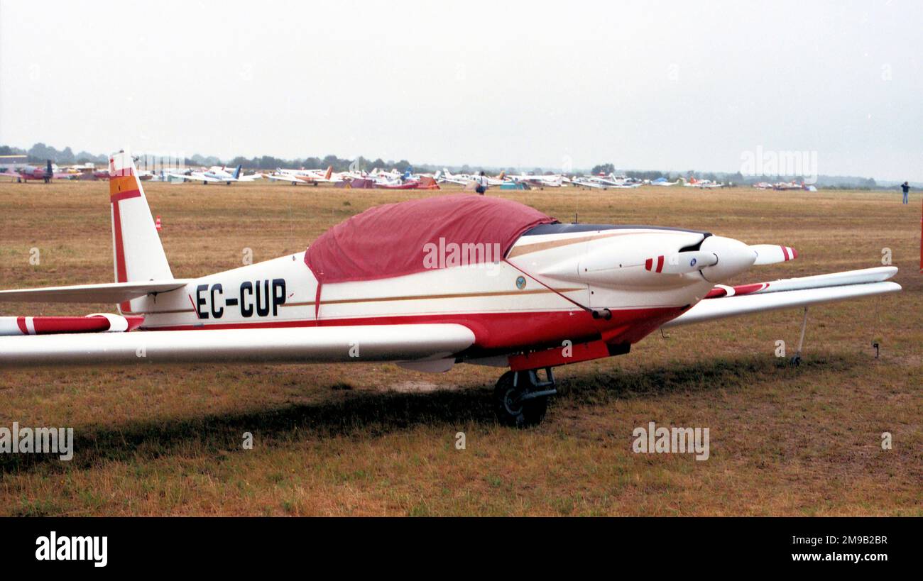 Sportavia RF-5 Sperber EC-CUP (msn ). This motor-glider was written-off ...