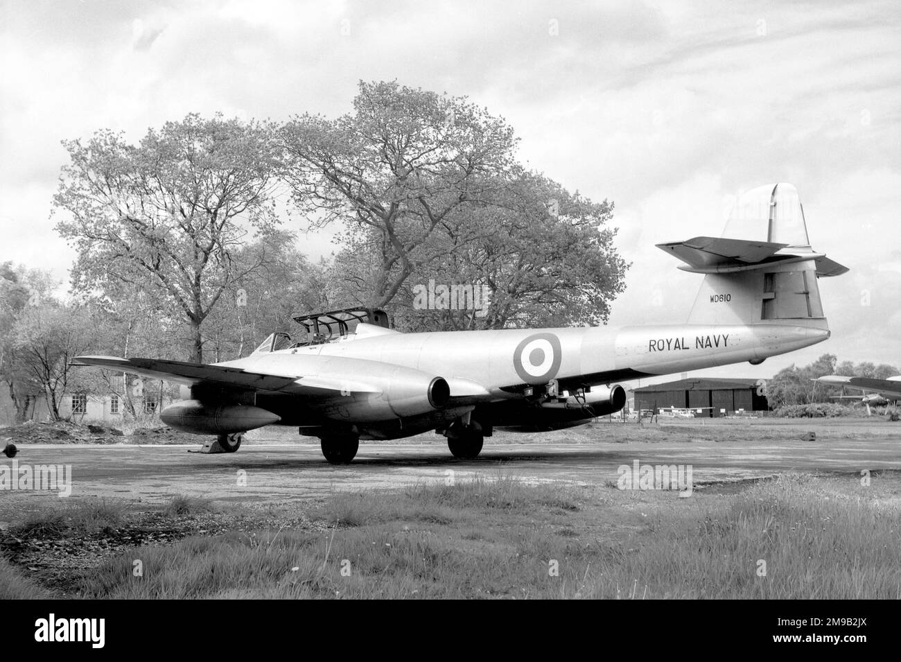 Royal Navy - Armstrong Whitworth Meteor TT.20 WD610. The TT.20 was a ...