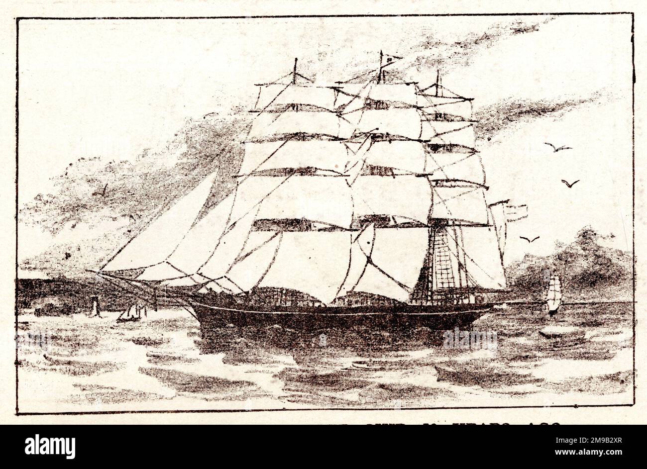 Historical clipper ship hi-res stock photography and images - Alamy