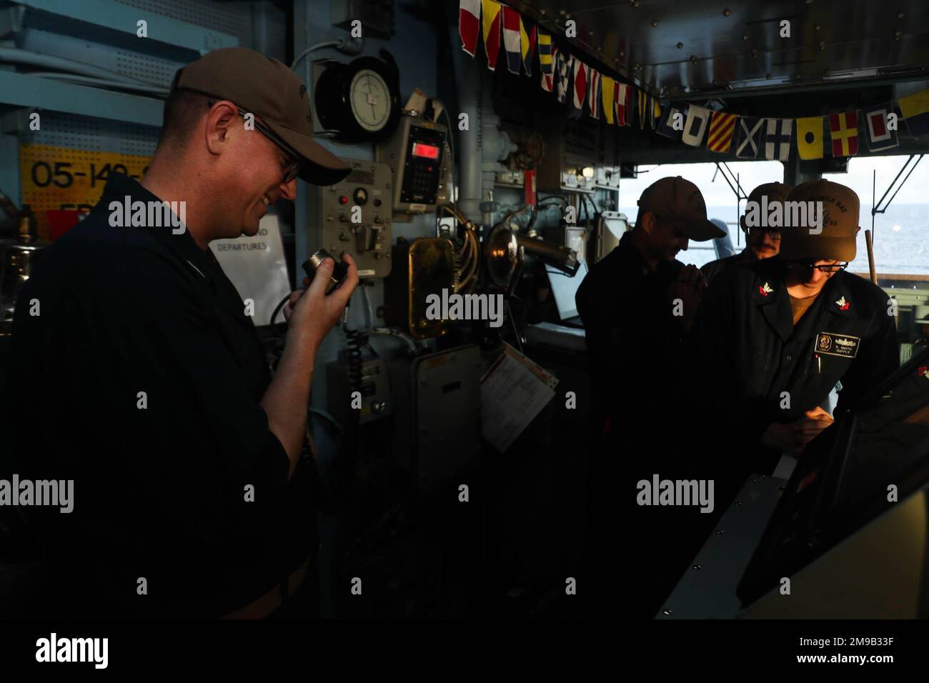 PHILIPPINE SEA (May 15, 2022) Command Chaplain Lt. Jeremy Carr, from ...