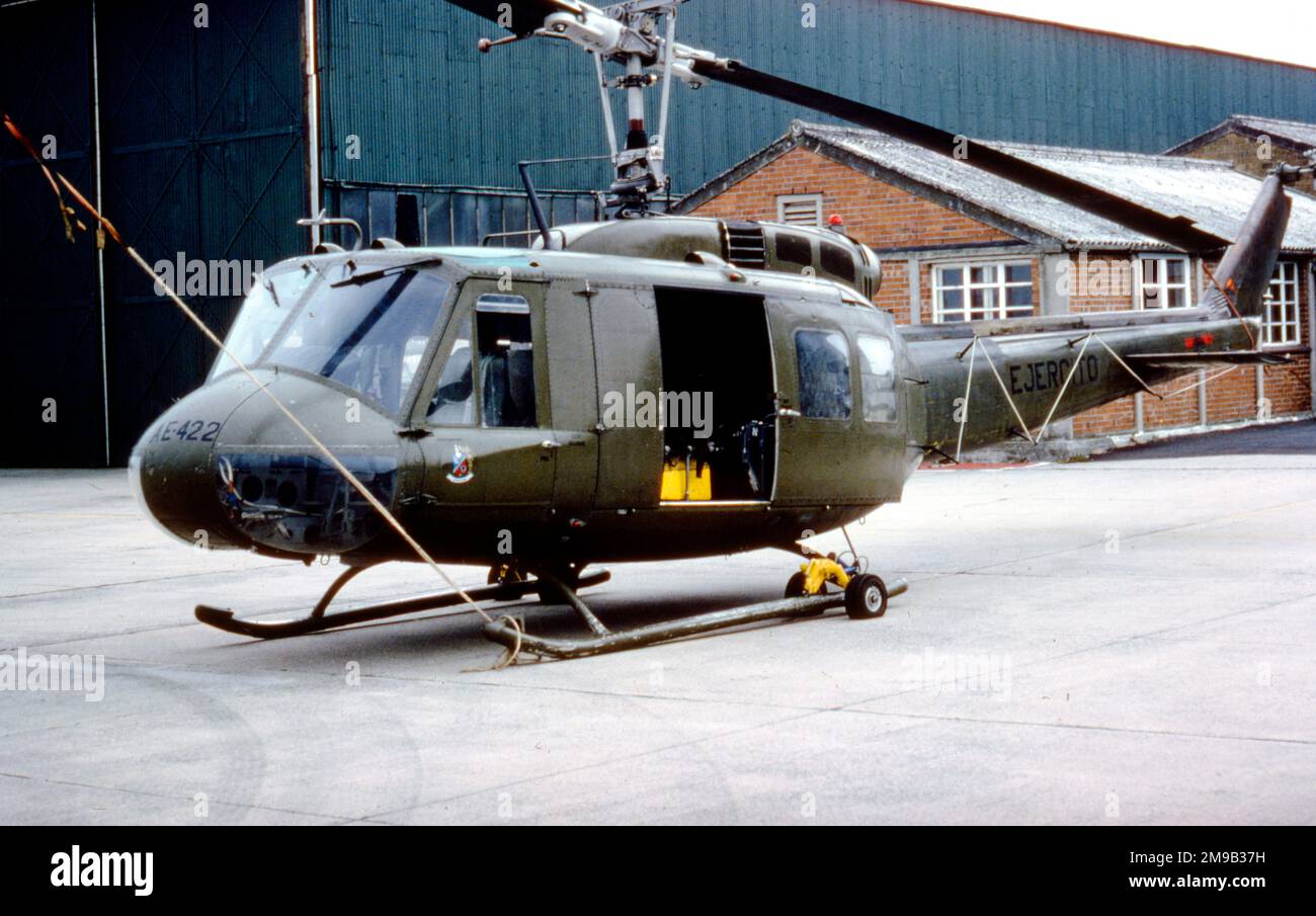 Ejercito Argentino - Bell UH-1H AE-422 (msn 13844, ex 74-22520). This ...