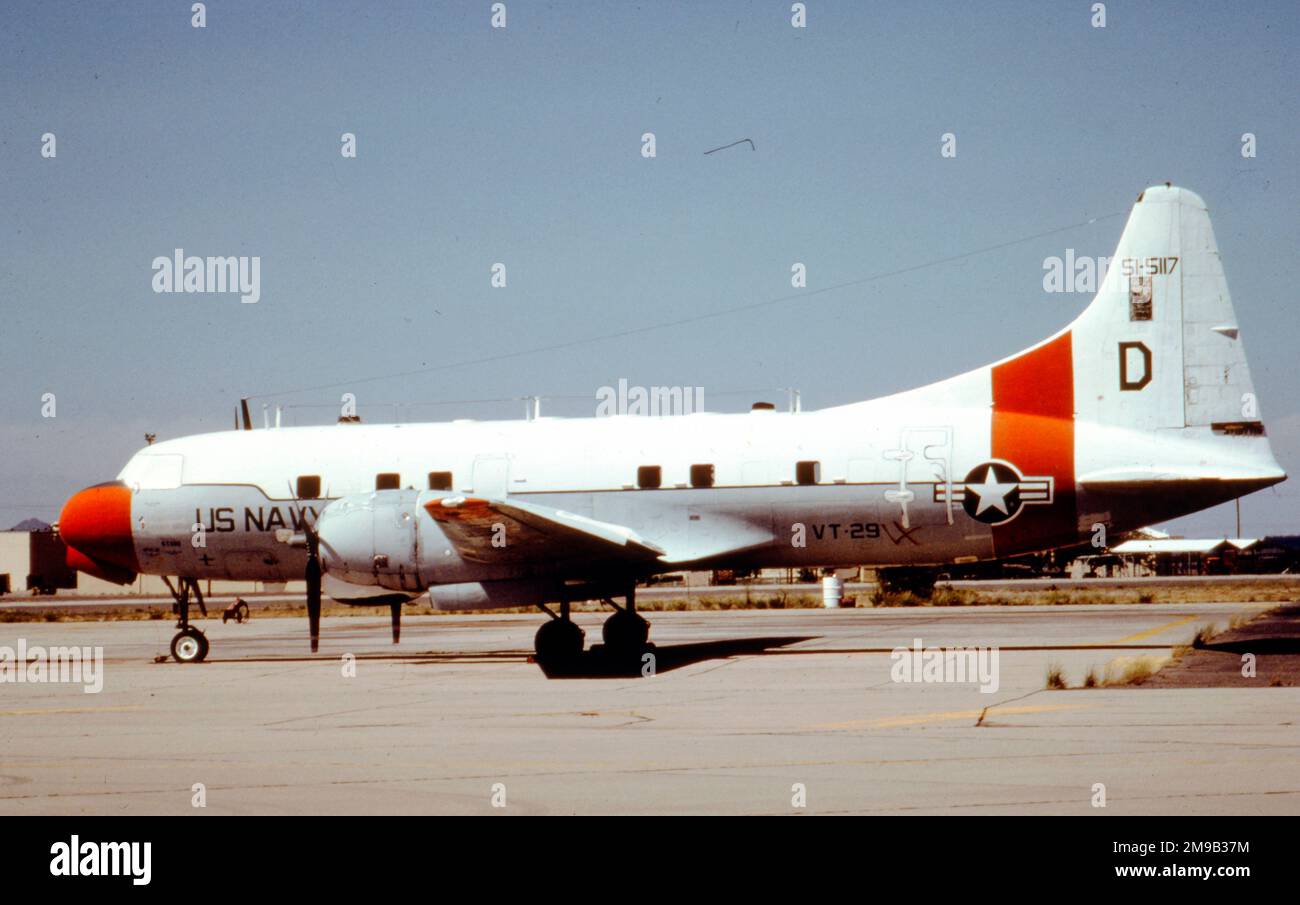 United States Navy - Convair T-29B 51-5117 (msn 248), at Davis-Monthan ...