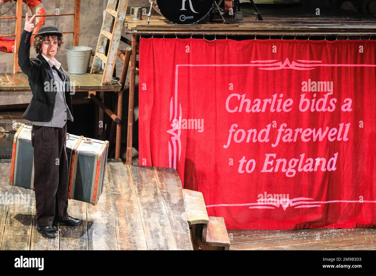 London, UK. 17th Jan, 2023. Danielle Bird (Charlie Chaplin). A scene ...