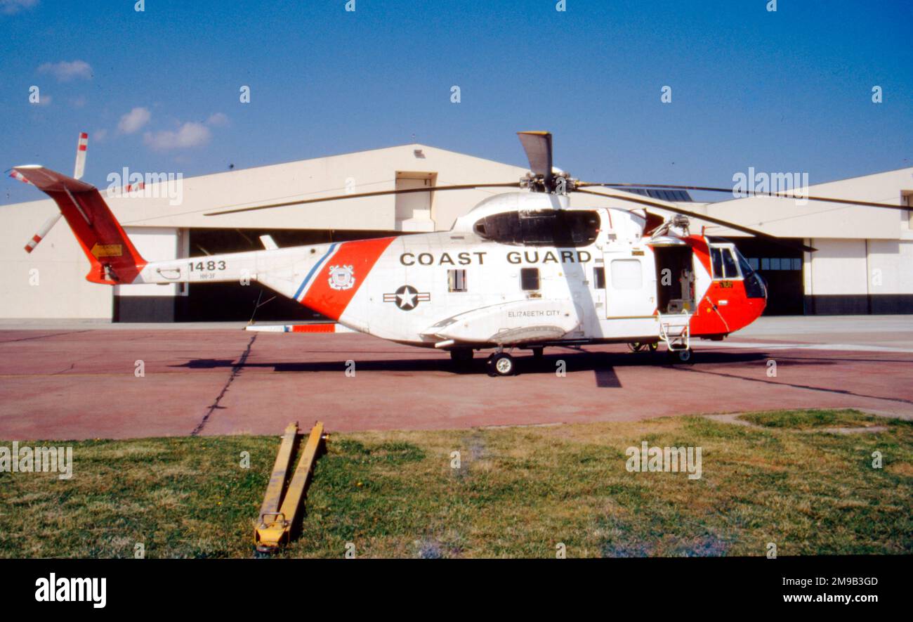 United States Coast Guard - Sikorsky HH-3F Pelican 1483 (msn 65.660 ...