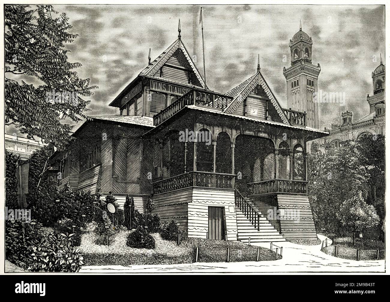 1889 international exhibition of paris hi-res stock photography and ...