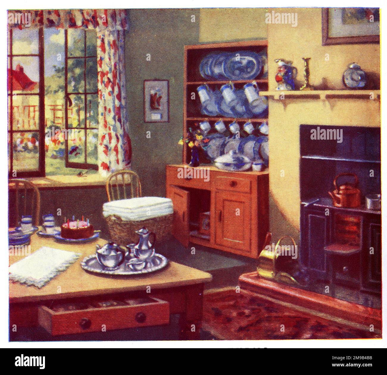 Tea and window Cut Out Stock Images & Pictures - Alamy