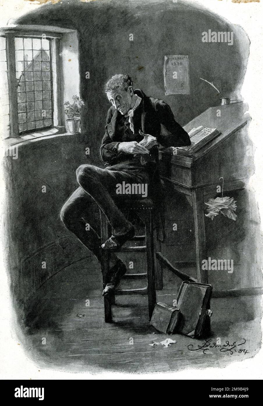 Law clerk victorian hi-res stock photography and images - Alamy