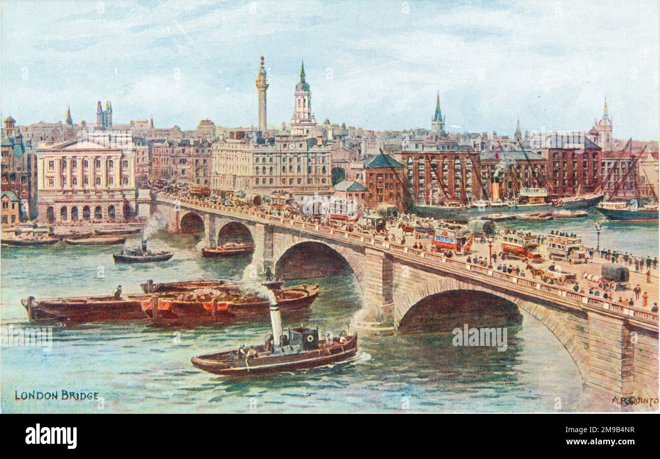 This bridge spanning the River Thames, carries the A3 road into the ...