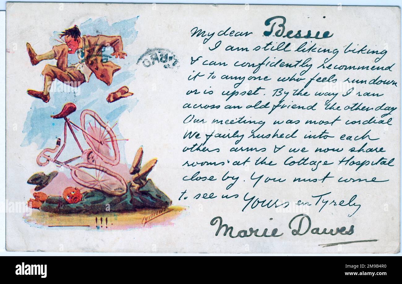 Postcard humour hi-res stock photography and images - Alamy