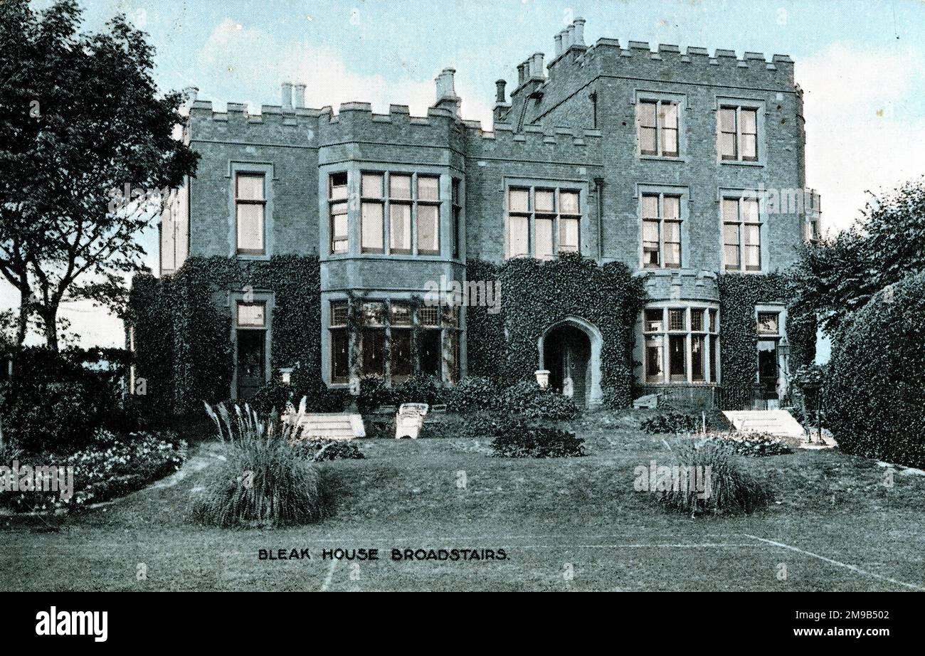 Bleak House, Broadstairs, Kent, which inspired Charles Dickens' novel ...