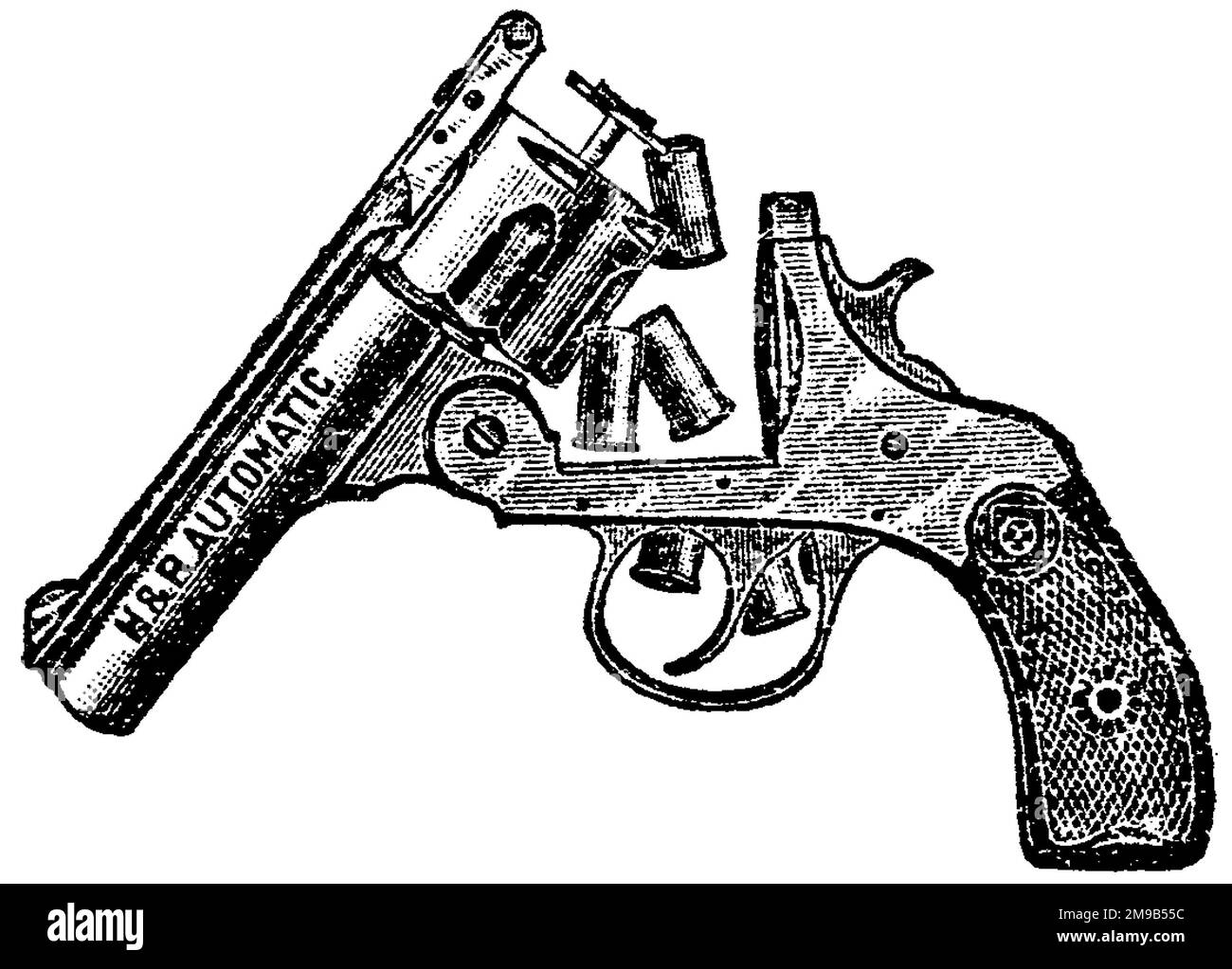 38-Caliber Automatic Harrington and Richardson Open Revolver with ...