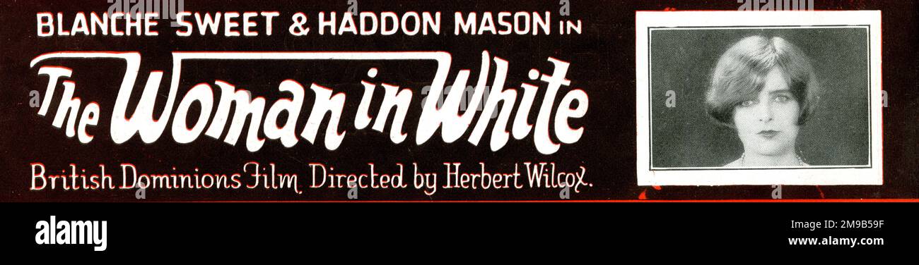 Blanche Sweet and Haddon Mason in British Dominions mystery film 'The ...