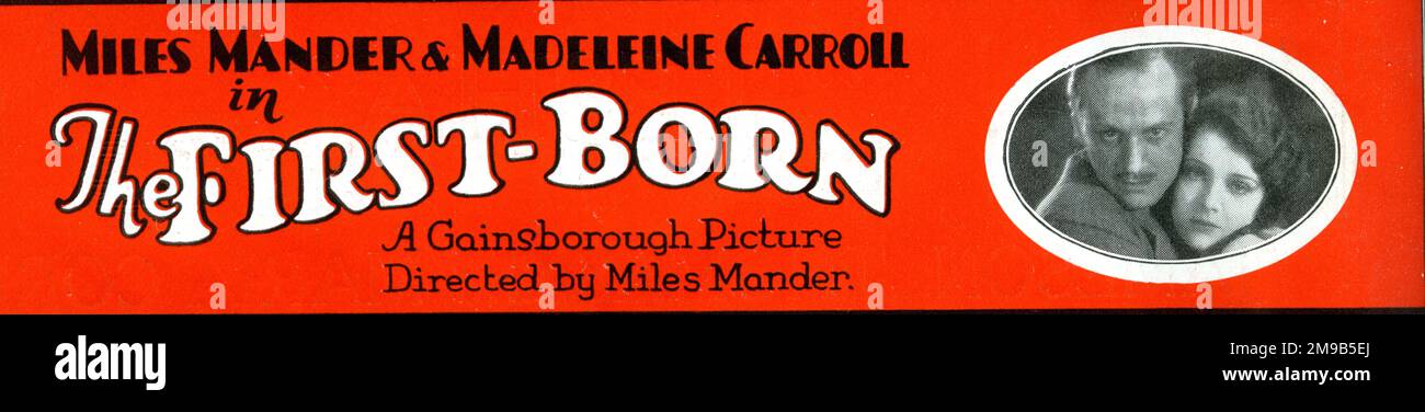 Miles Mander and Madeleine Carroll in Gainsborough Pictures film 'The ...