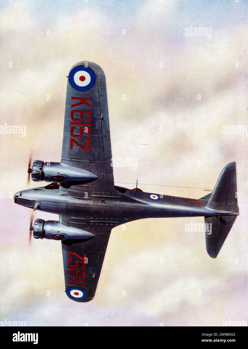 RAF Avro Anson used for training pilots Stock Photo - Alamy