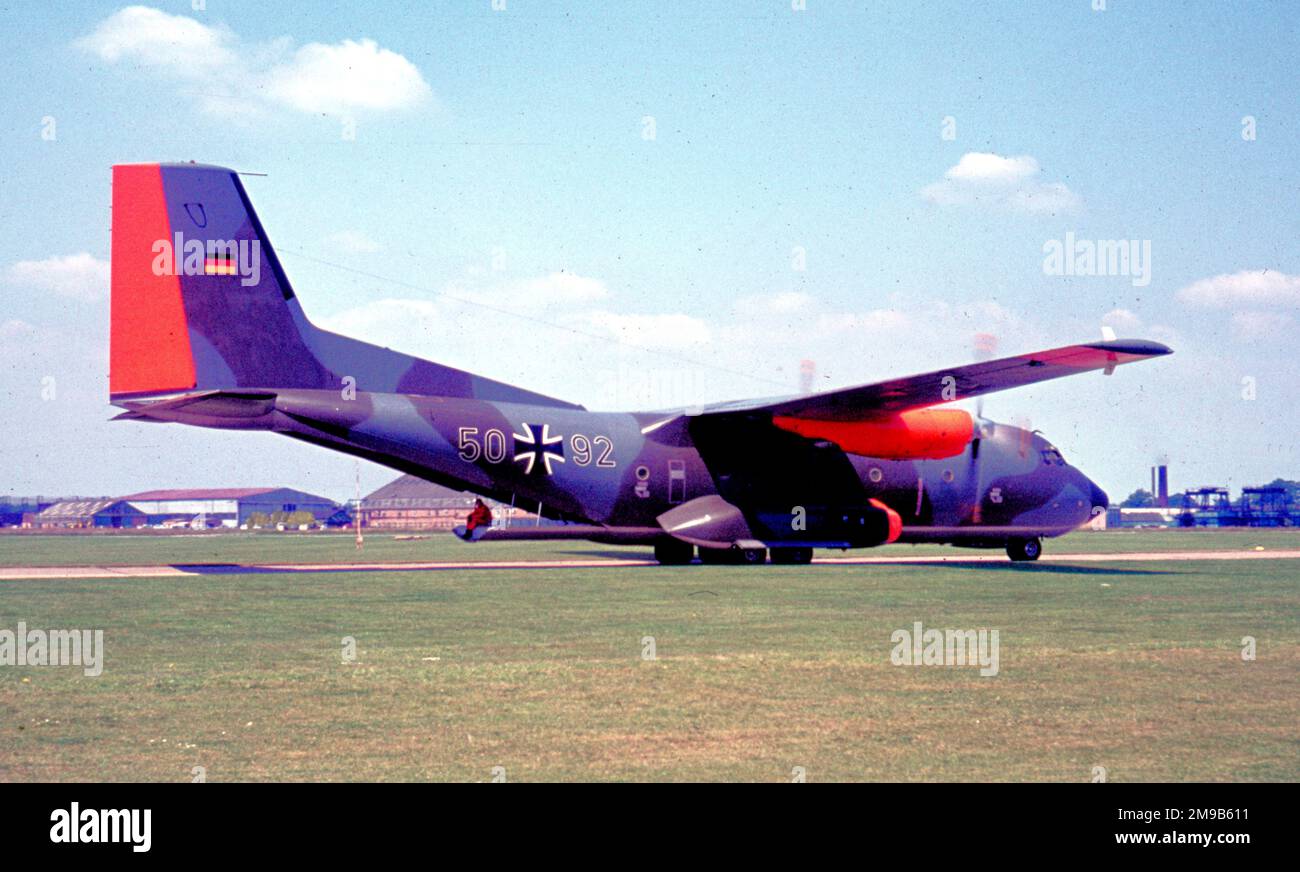 Luftwaffe - Transall C-160D 50+92 (msn D-129), of LTG-63. (Transall ...