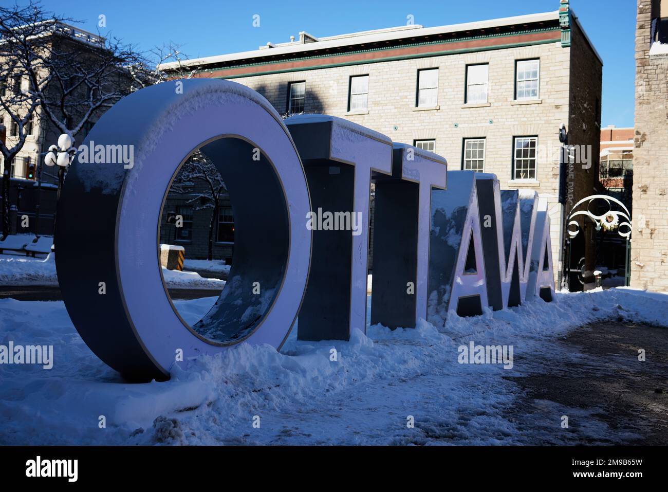 Ottawa city sign in hi-res stock photography and images - Alamy