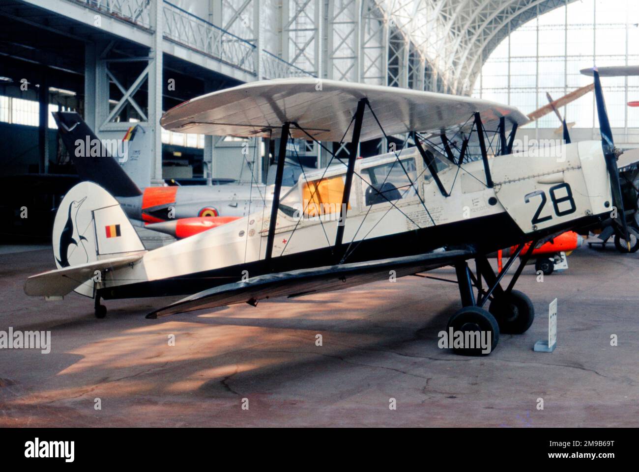 Stampe et Vertongen SV.4B 28 (msn 1170), a former Belgian Air Force ...