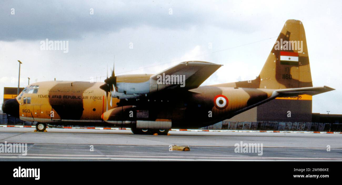 Yemen Arab Republic Air Force - Lockheed C-130H Hercules 1160 (msn 382 ...