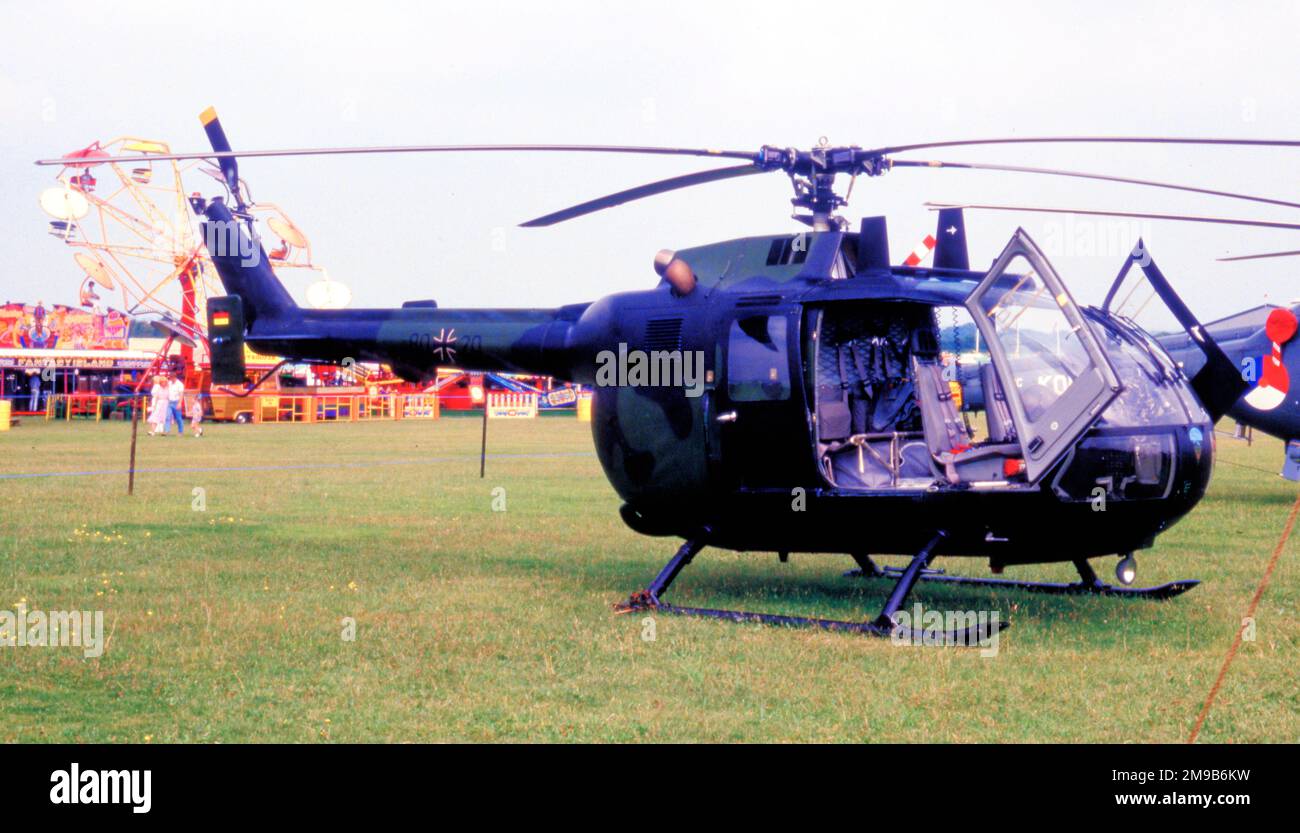 Heeresflieger - MBB Bo.105M 80+20 (msn 5020), at Middle Wallop on 13 ...