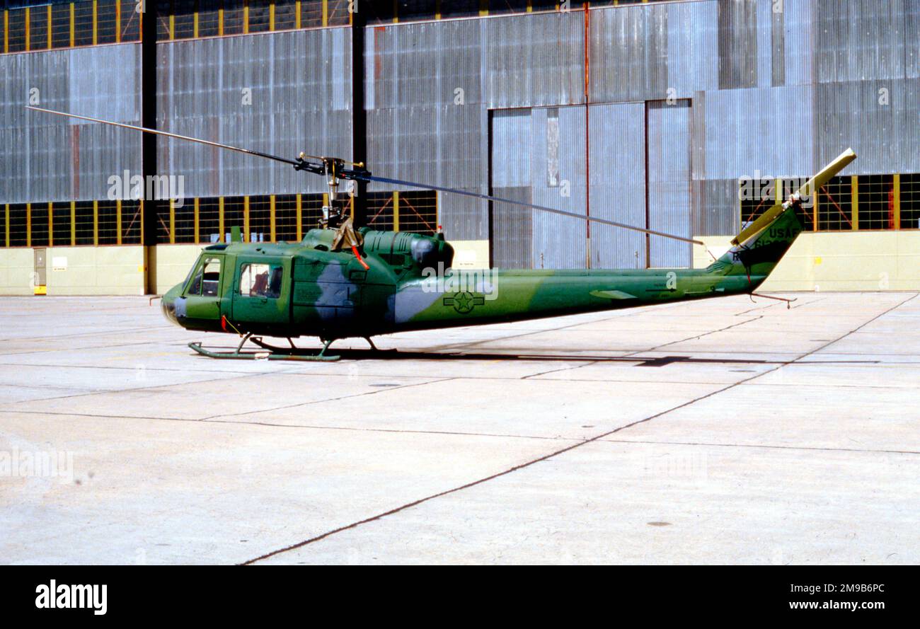 United States Air Force (USAF) - Bell UH-1F-BF iroquois Stock Photo - Alamy
