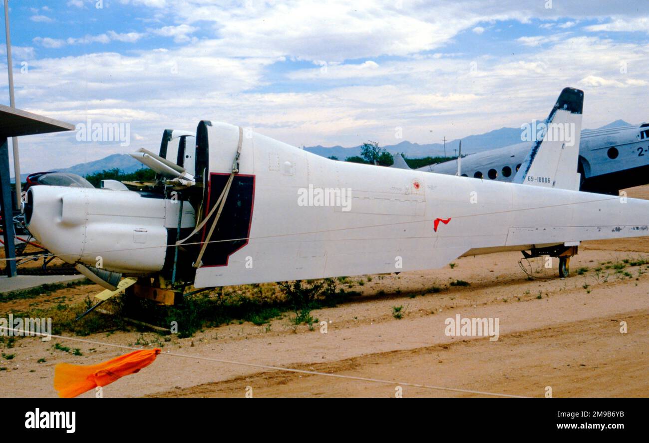 Lockheed YO-3A-LM 69-18006 (msn 007), at Pima Air and Space Museum ...