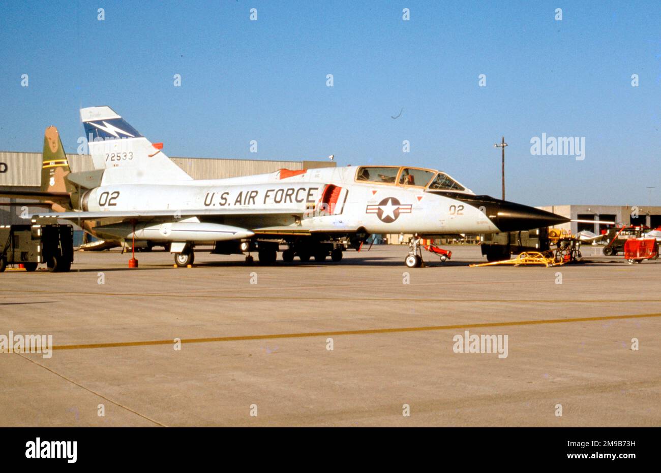 United States Air Force (USAF) - Convair F-106B-55-CO Delta Dart 57 ...