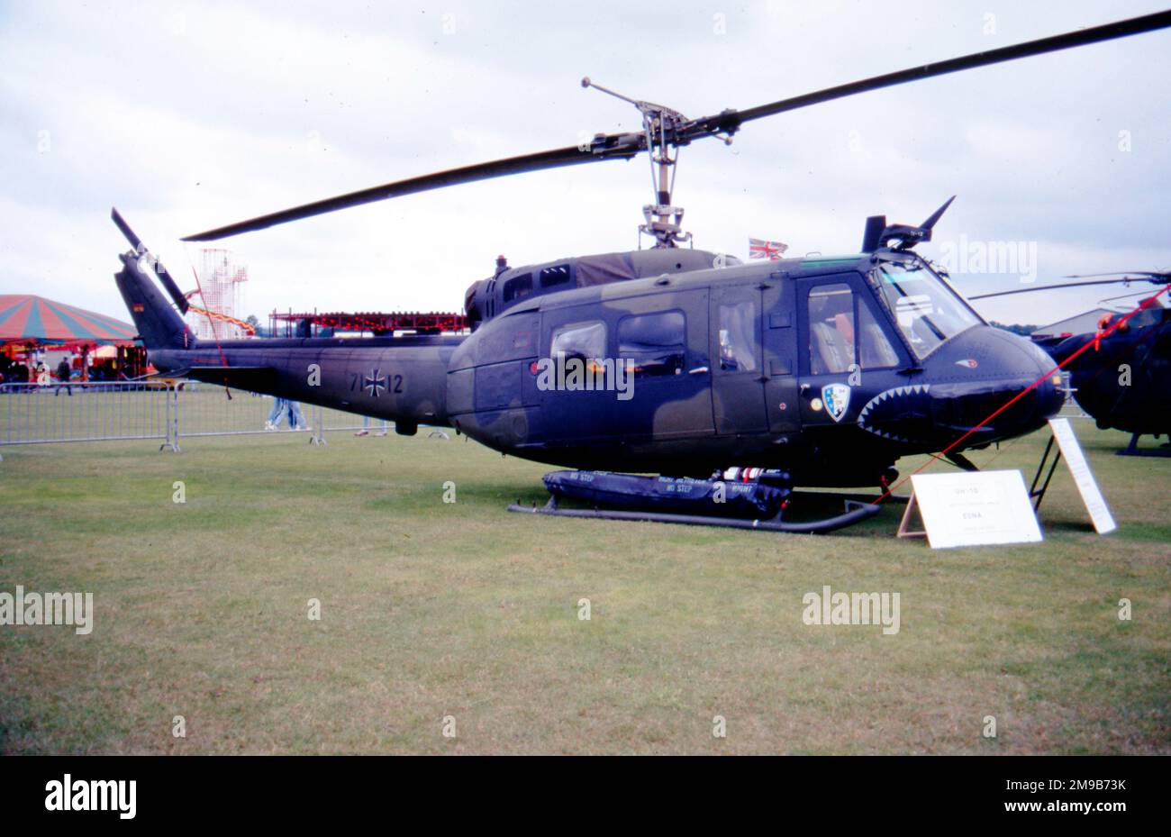 Luftwaffe - Dornier-Bell UH-1D 71+12 (msn 8172), of HTG64, at Middle ...