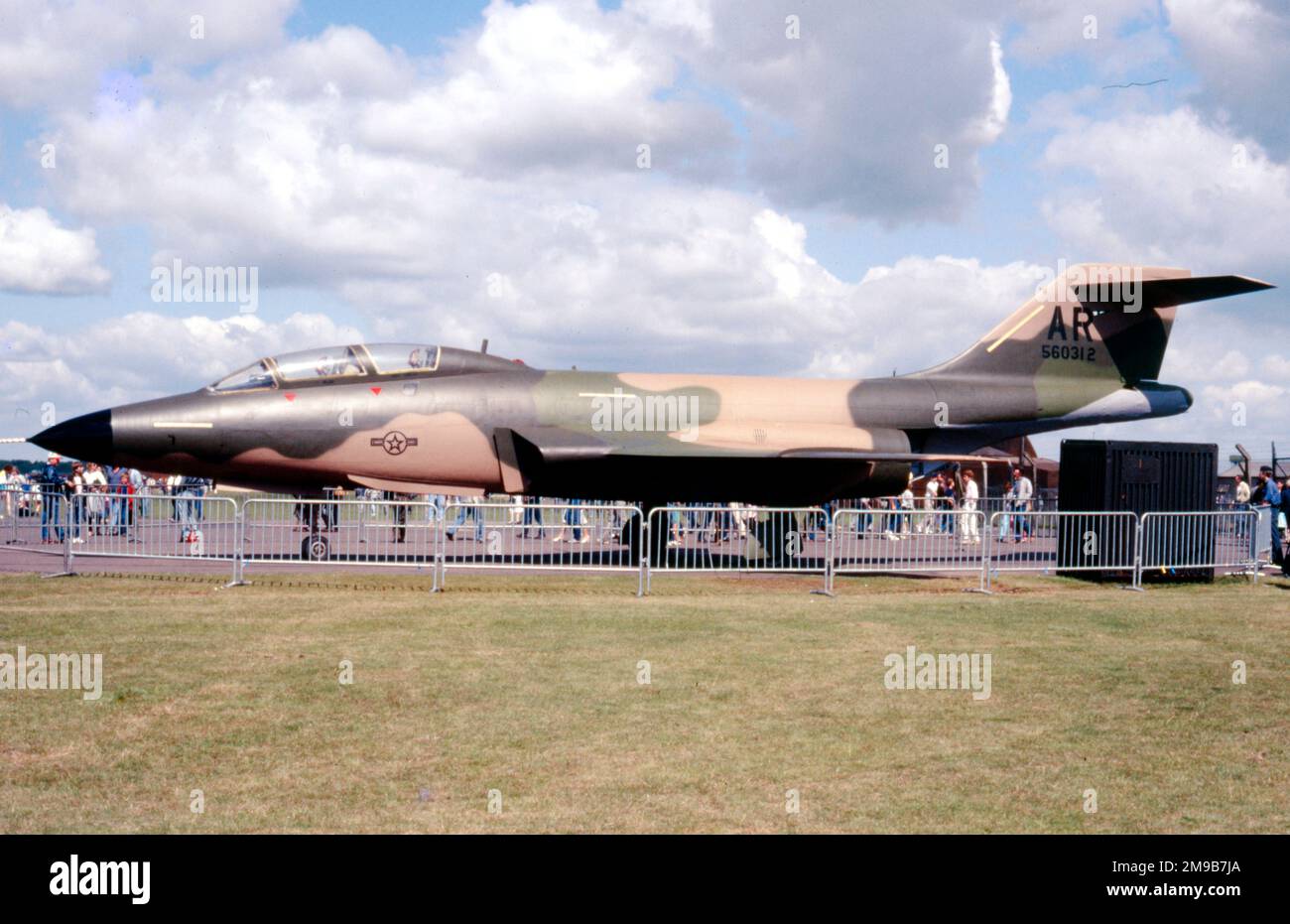 McDonnell F-101F-81-MC Voodoo 56-312 (msn 408, base code 'AR'), on ...