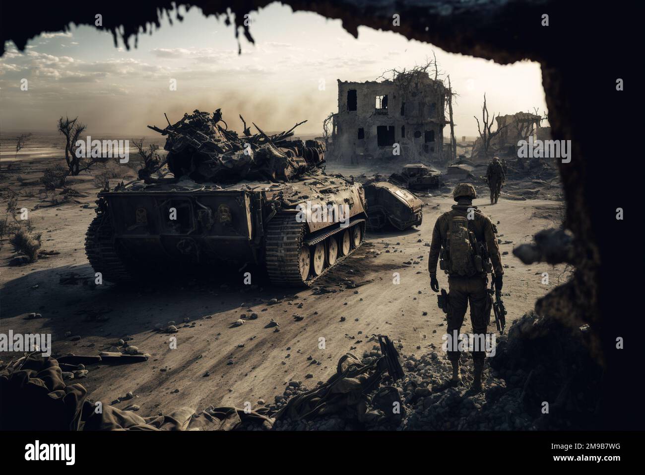 After war scenery hi-res stock photography and images - Alamy