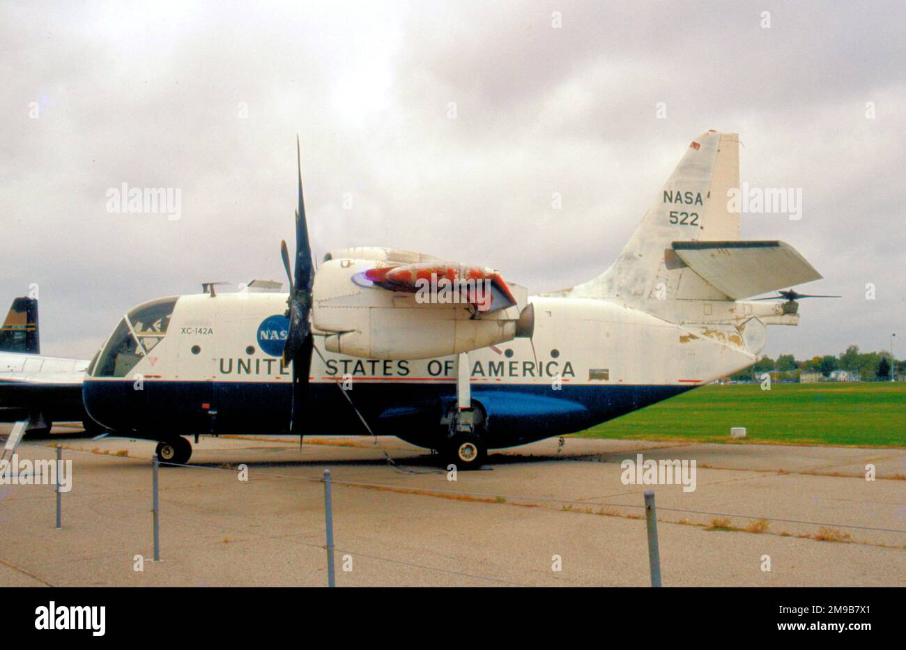Ling-Temco-Vought XC-142A 62-5924 / NASA 502 (msn 4), on display at the ...