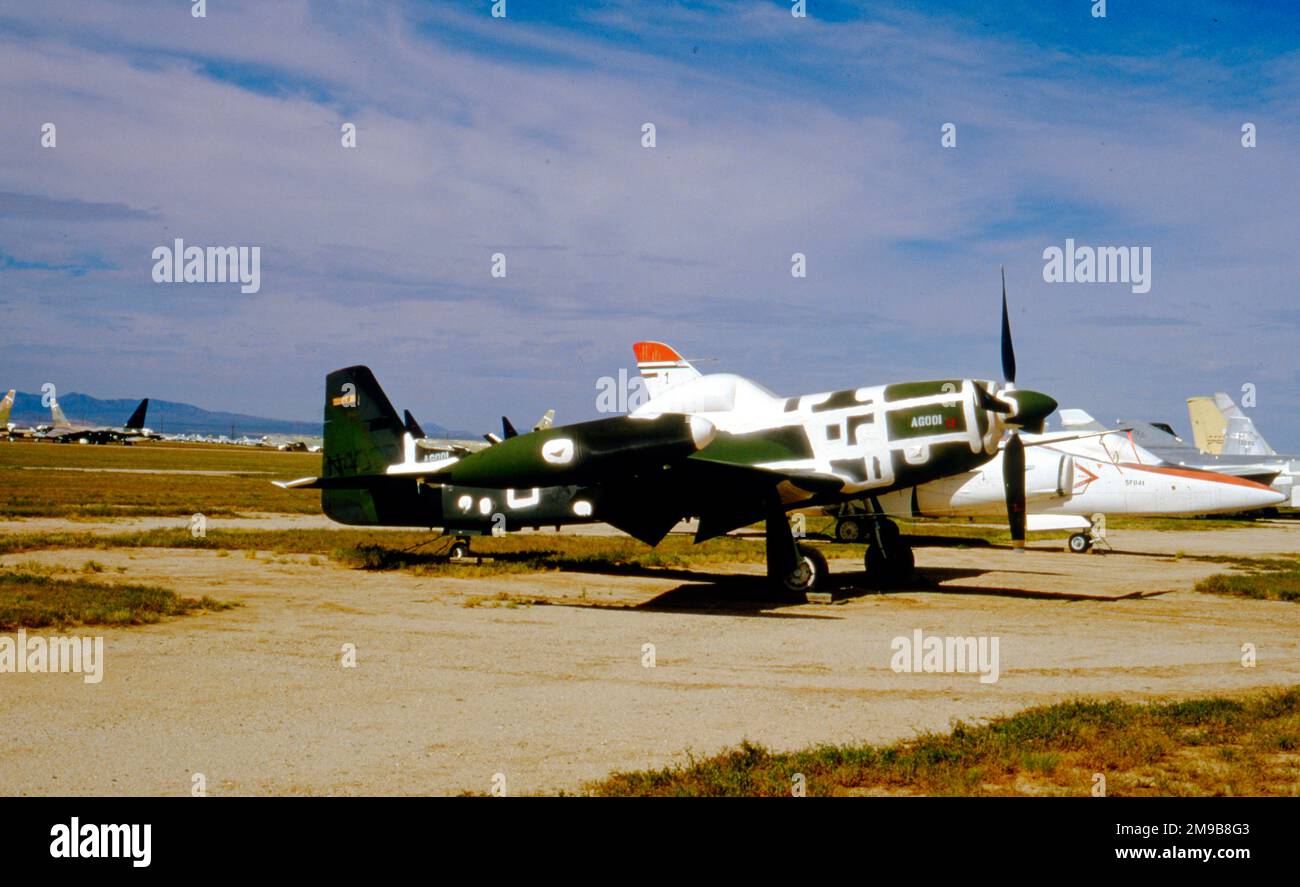 Piper PA-48 Enforcer N482PE, on 'Celebrity Row' at Davis-Monthan Air ...