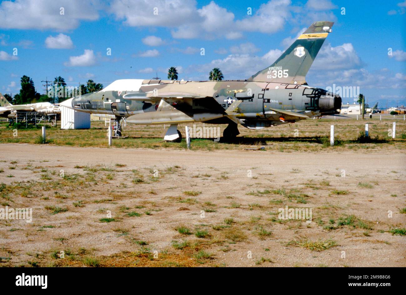 United States Air Force (USAF) - Republic F-105D-10-RE Thunderchief 60 ...