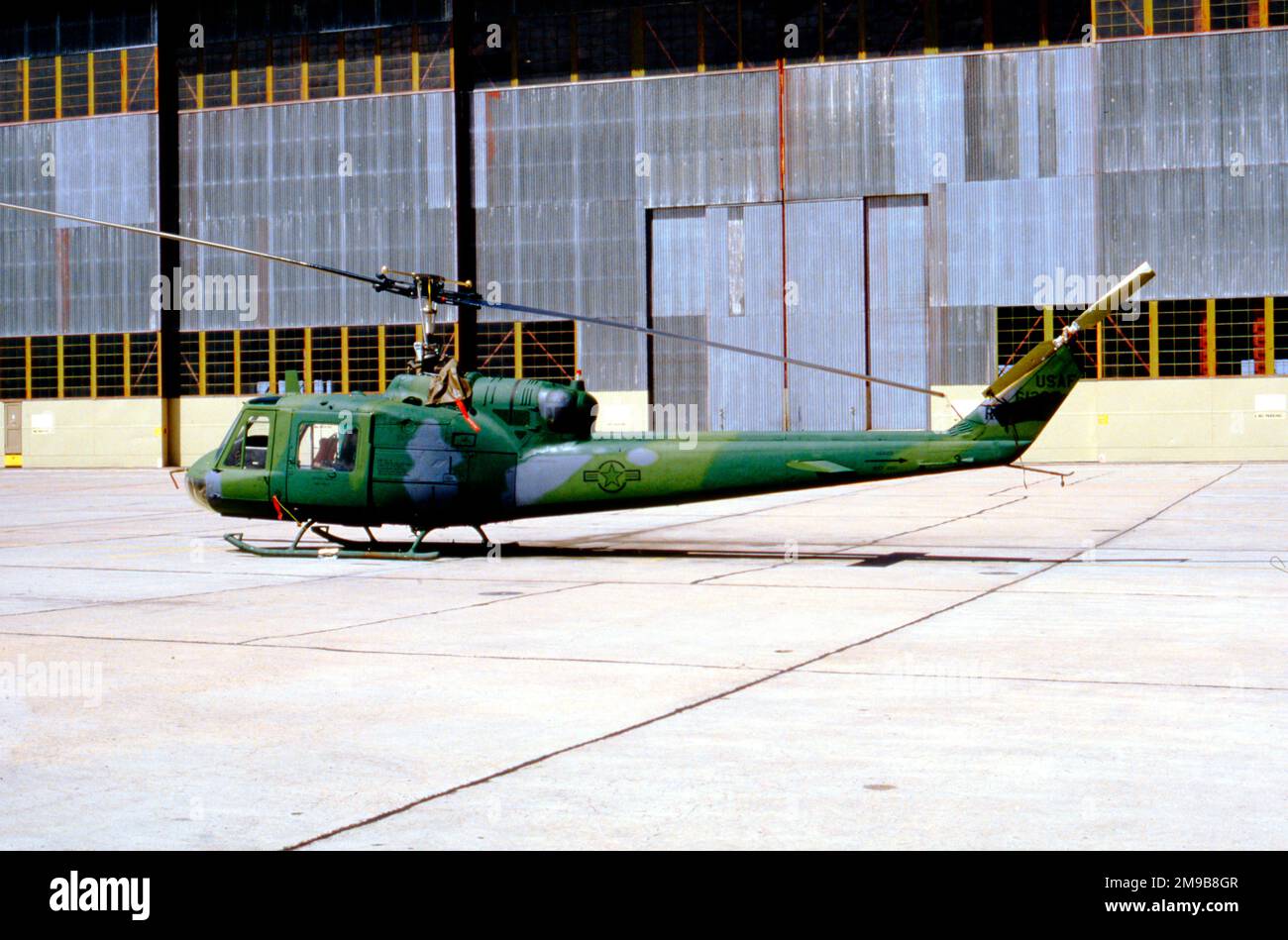 United States Air Force (USAF) - Bell TH-1F-BF iroquois Stock Photo - Alamy