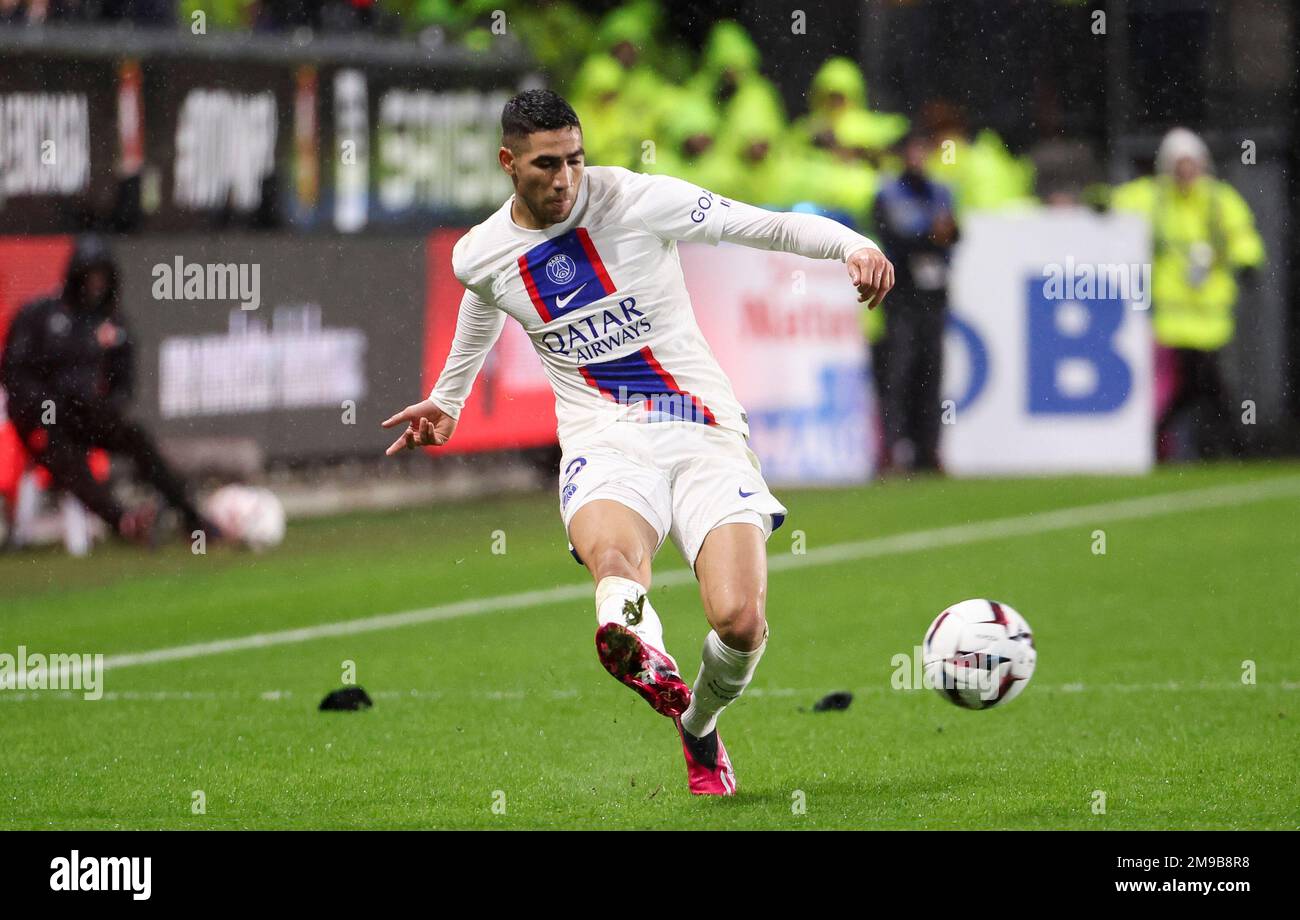 Achraf hakimi of psg hi-res stock photography and images - Alamy