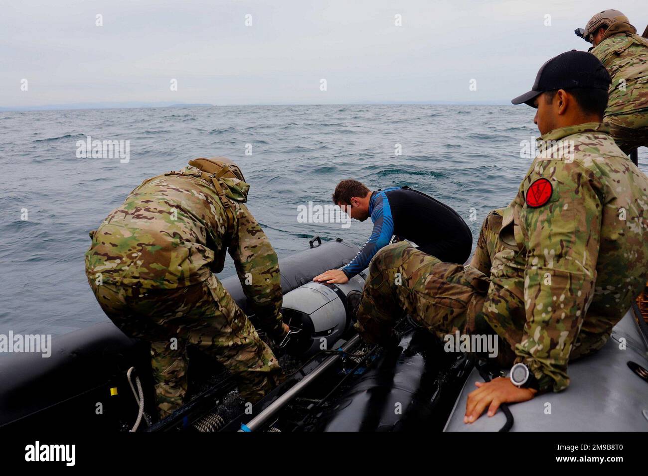 220515-O-NR876-253 SEA OF JAPAN (May 15, 2022) Members from Explosive ...