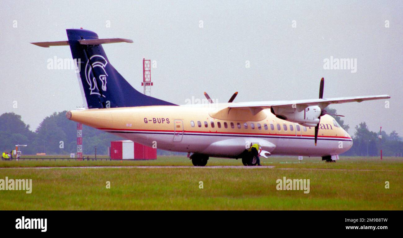 Avions de Transport Regional ATR 42-300 G-BUPS (msn 109), of Titan ...