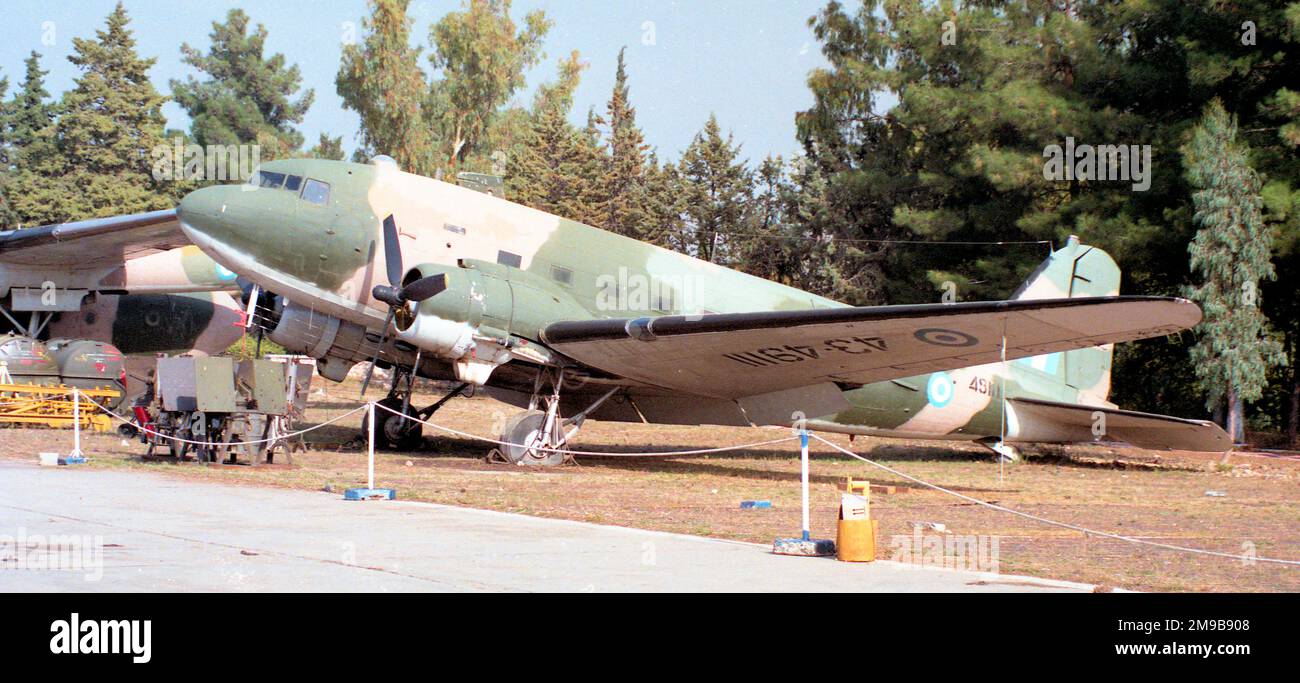 Douglas C-47B-10-DK 43-49111 (MSN 14927/26372), on display at the ...