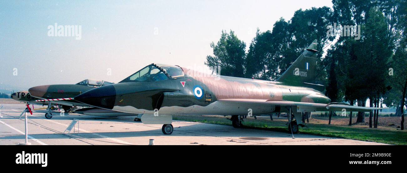 Convair TF-102A-30-CO Delta Dagger 55-4035, on display at the Hellenic ...