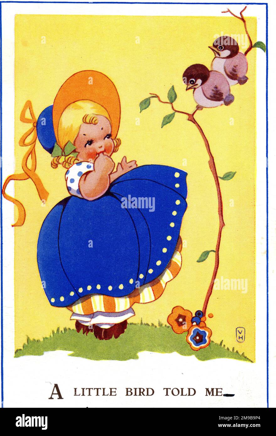 Child illustration 1930s hi-res stock photography and images - Alamy