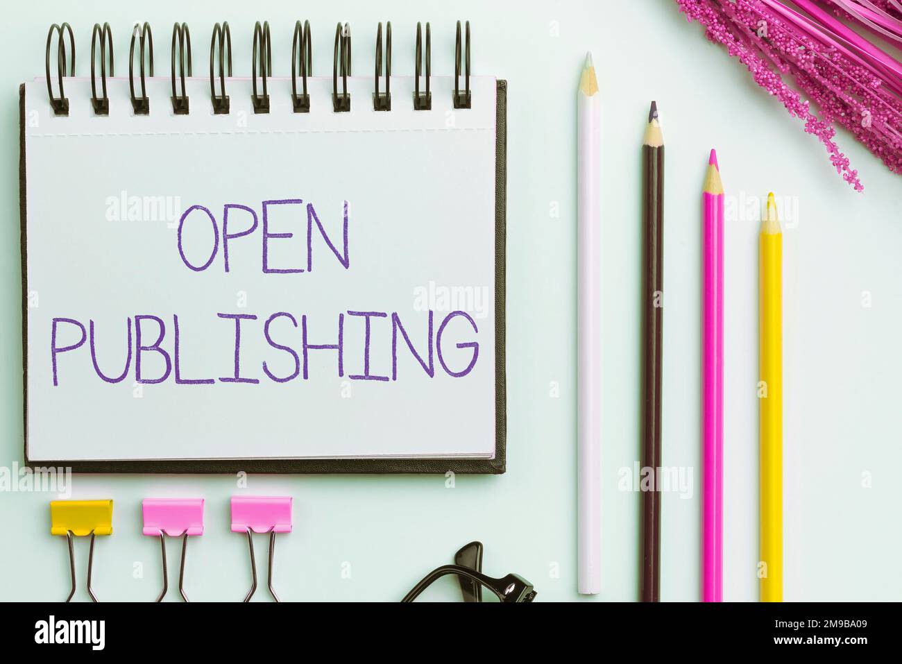 Hand writing sign Open Publishing, Internet Concept online access to ...