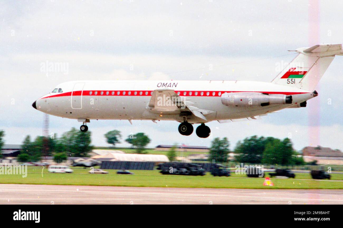 Royal Air Force of Oman - BAC 1-11-485GD 551 (msn 247), of 3 Squadron ...