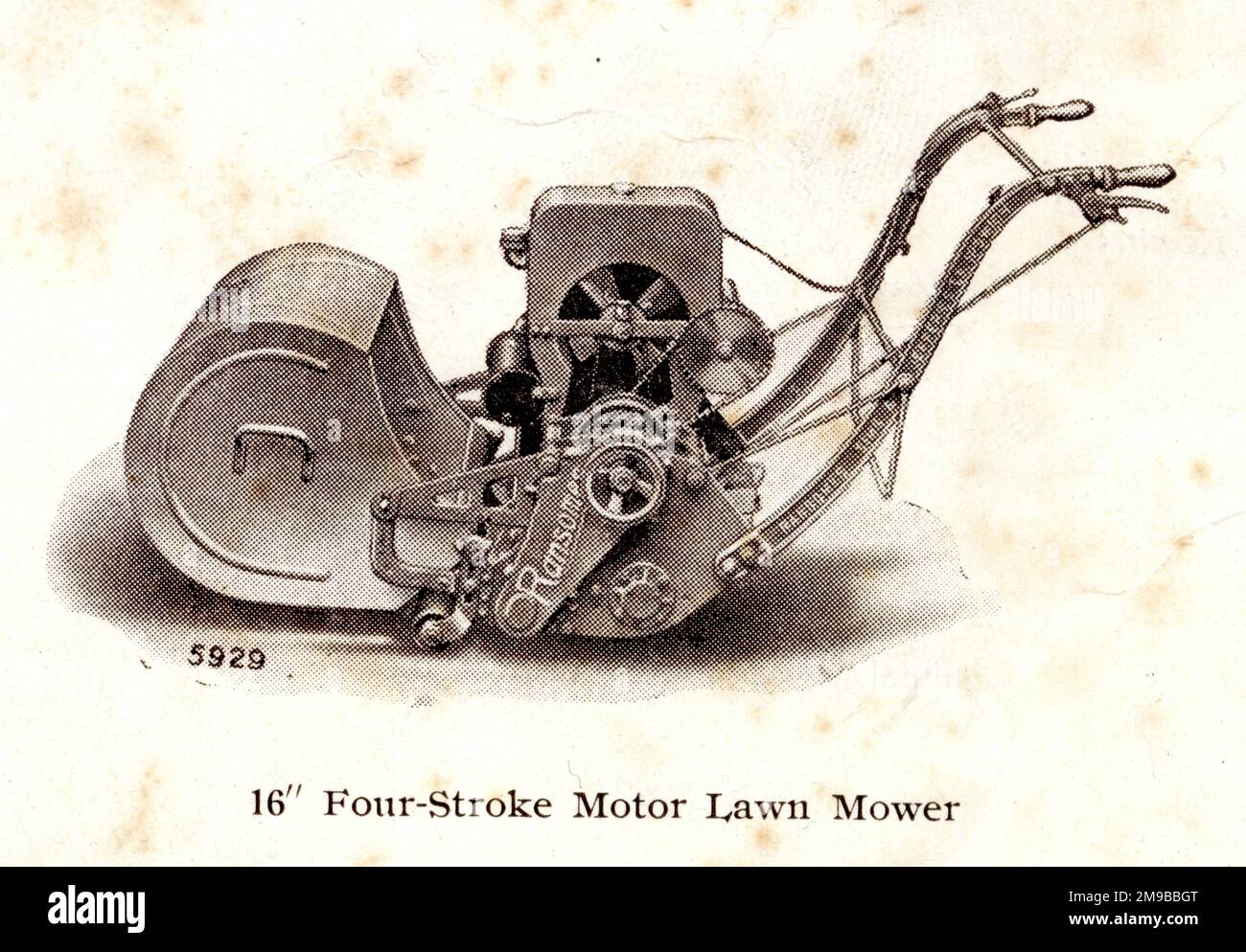 16 inch Four-Stroke Motor Lawn Mower made by Ransomes of Ipswich Stock ...